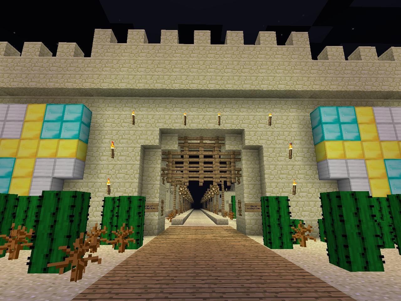 Sand Castle Minecraft Map