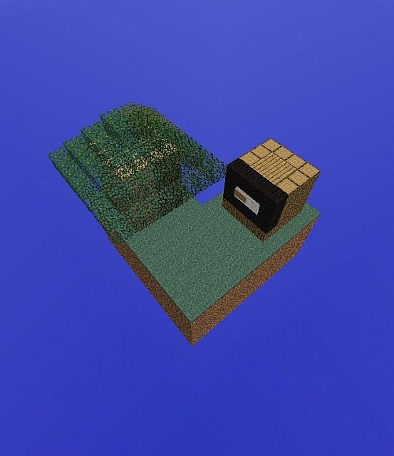 Skyblock (x4 in size, mostly) Minecraft Map