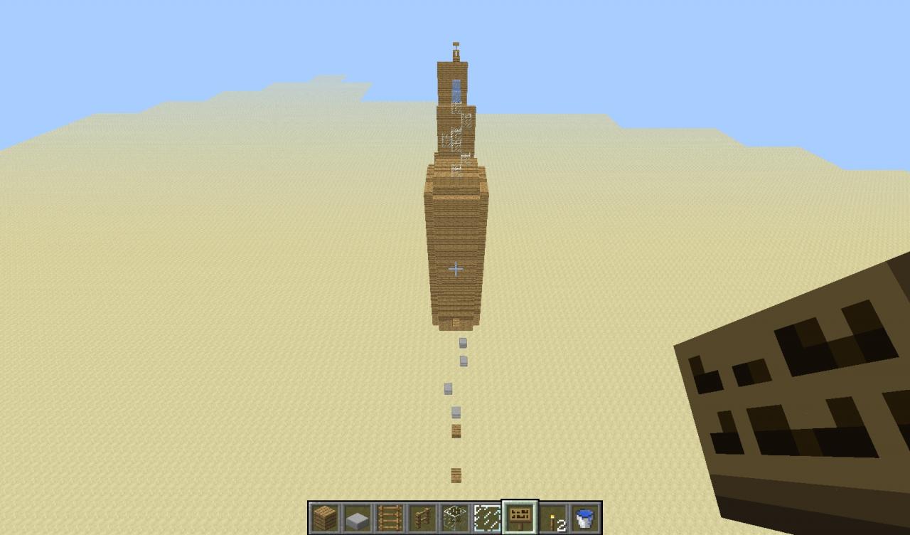 The towers: PARKOUR Minecraft Map
