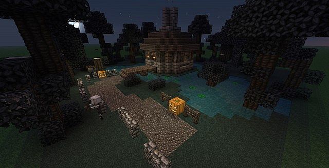 Medieval Series - Small Witch Hut Minecraft Map