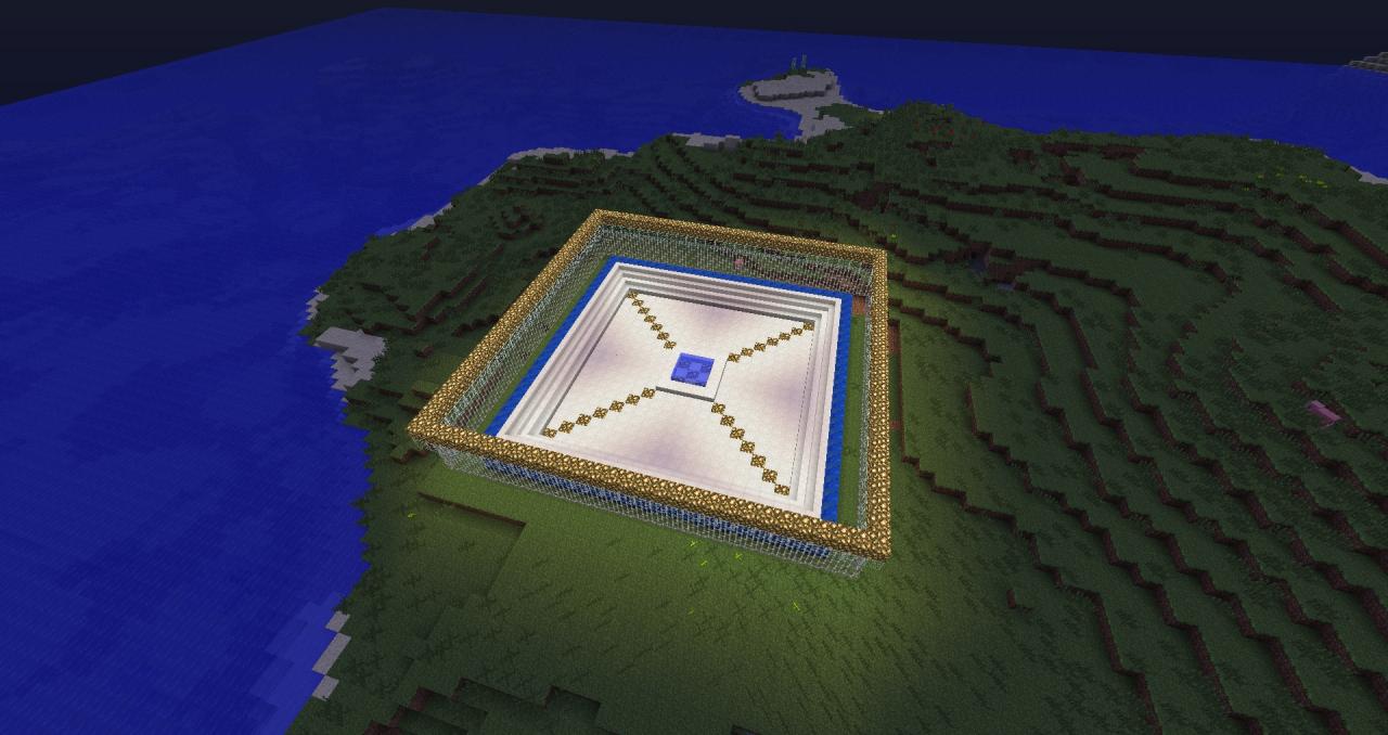 PvP Server Spawn Minecraft Map