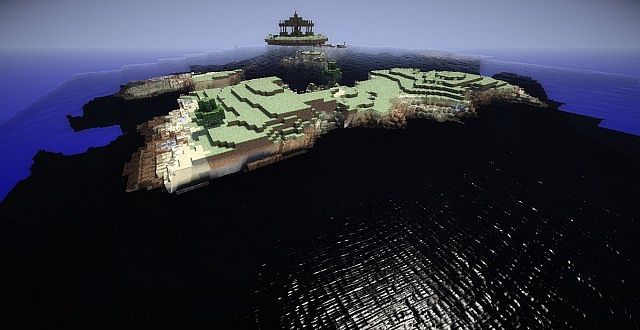 Hunger Games island 1.5.1 Minecraft Map