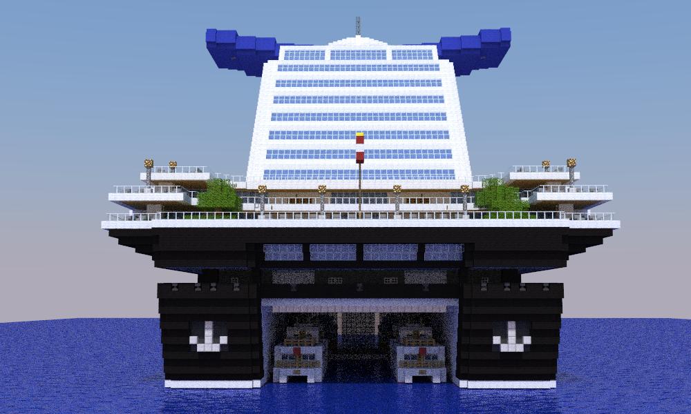 America World City (Cruise Ship) Minecraft Map