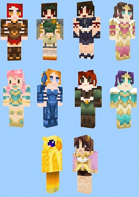 What's a good, Minecraft girl skin?
