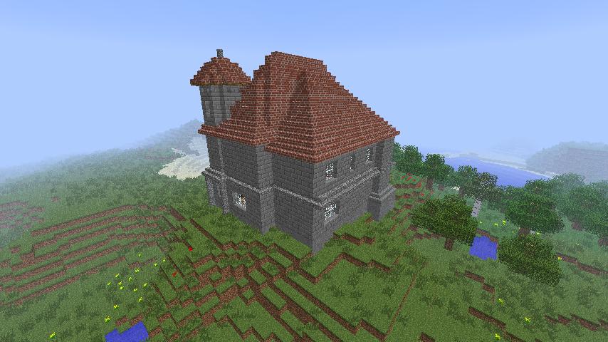 Stone House / Cabin Minecraft Map