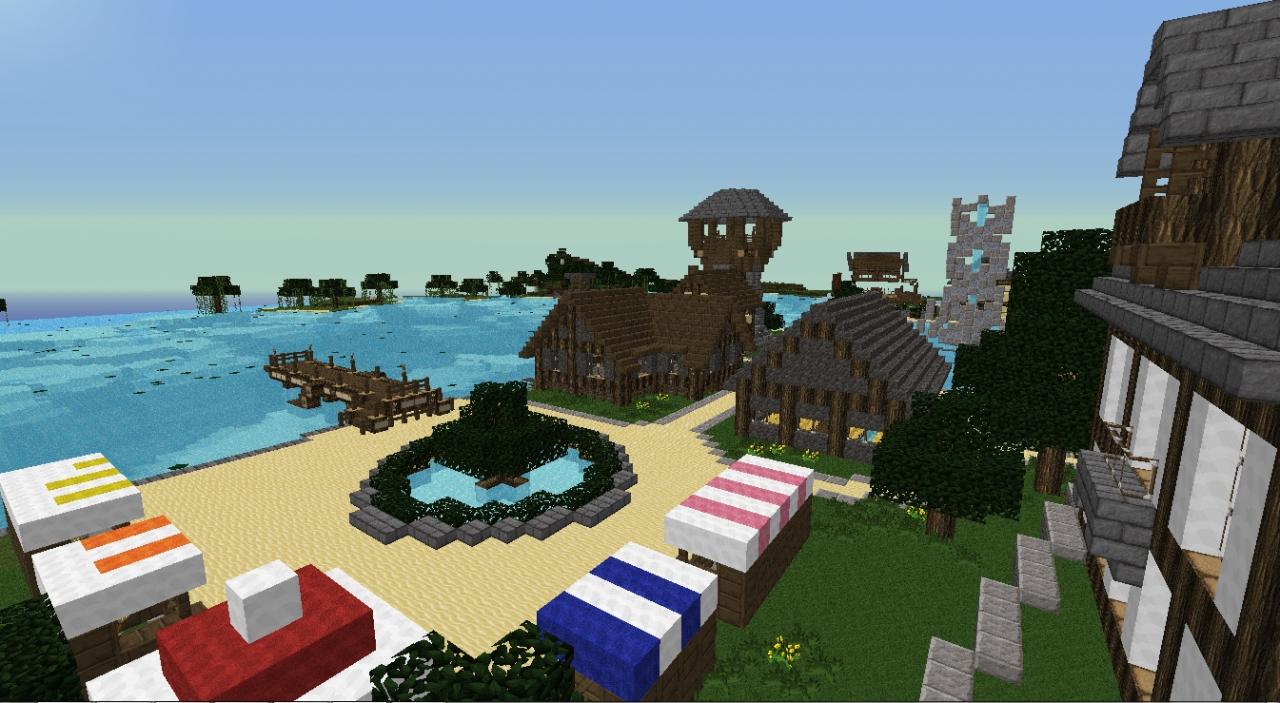 Somerset Bay Minecraft Map