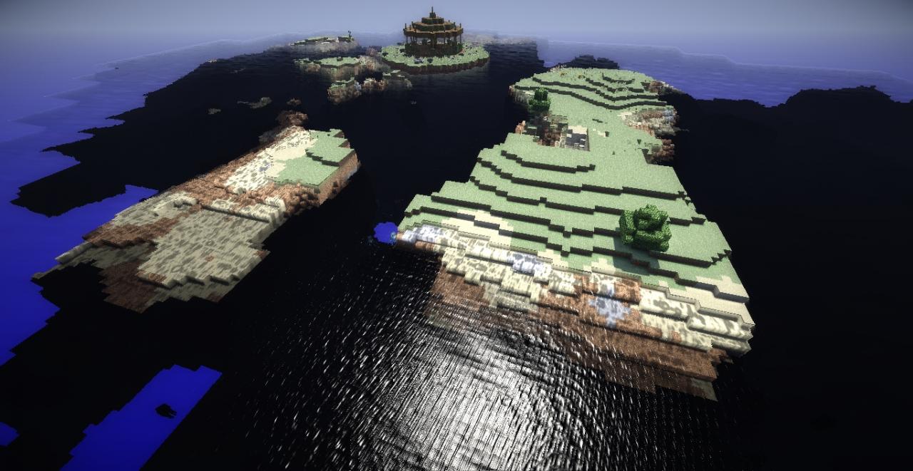 Hunger Games island 1.5.1 Minecraft Map