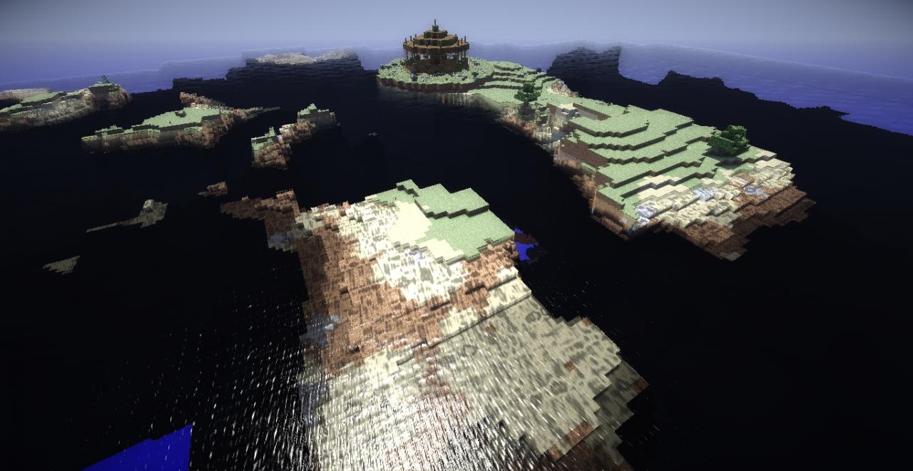 Hunger Games island 1.5.1 Minecraft Map
