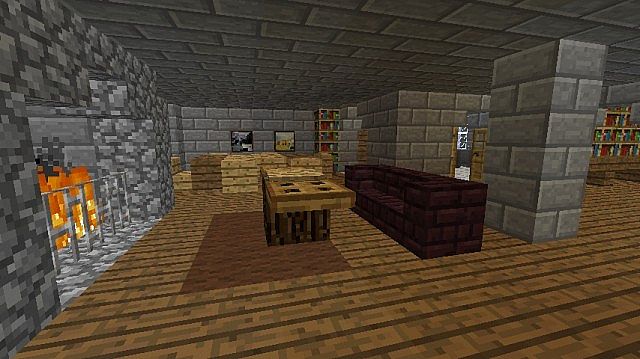 Stone House / Cabin Minecraft Map