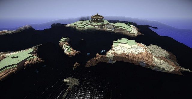 Hunger Games island 1.5.1 Minecraft Map