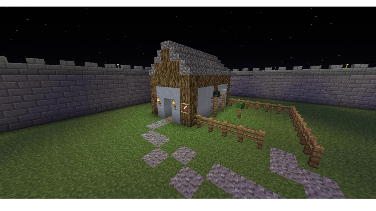 custom castle Minecraft Map