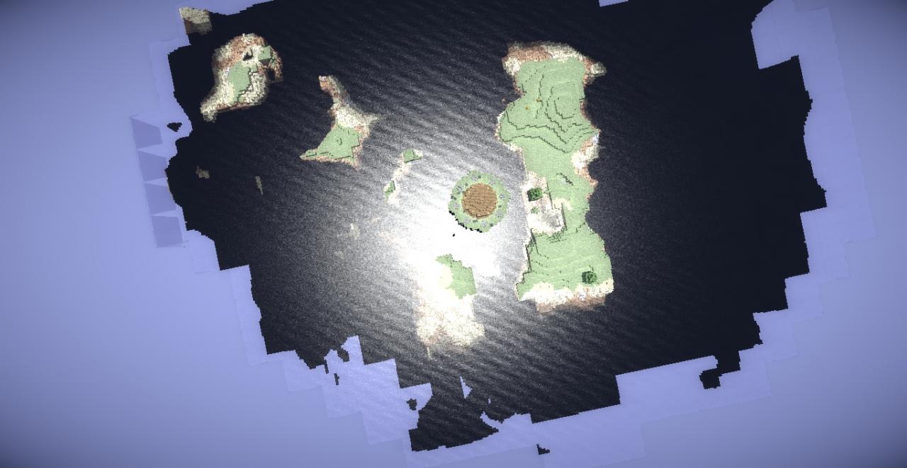 Hunger Games island 1.5.1 Minecraft Map