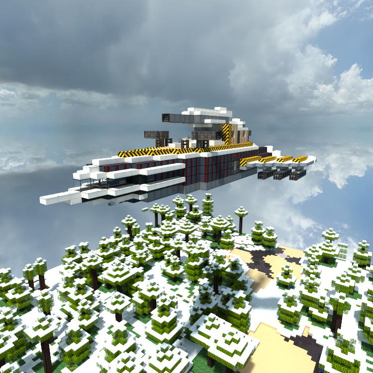 Aeon Legacy BattleShip (500 Downloads?) Minecraft Map