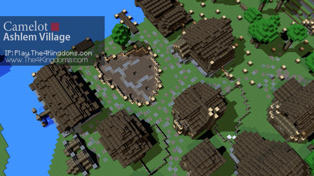 Ashlem Village [Camelot] - Medieval Themed Village Minecraft Map