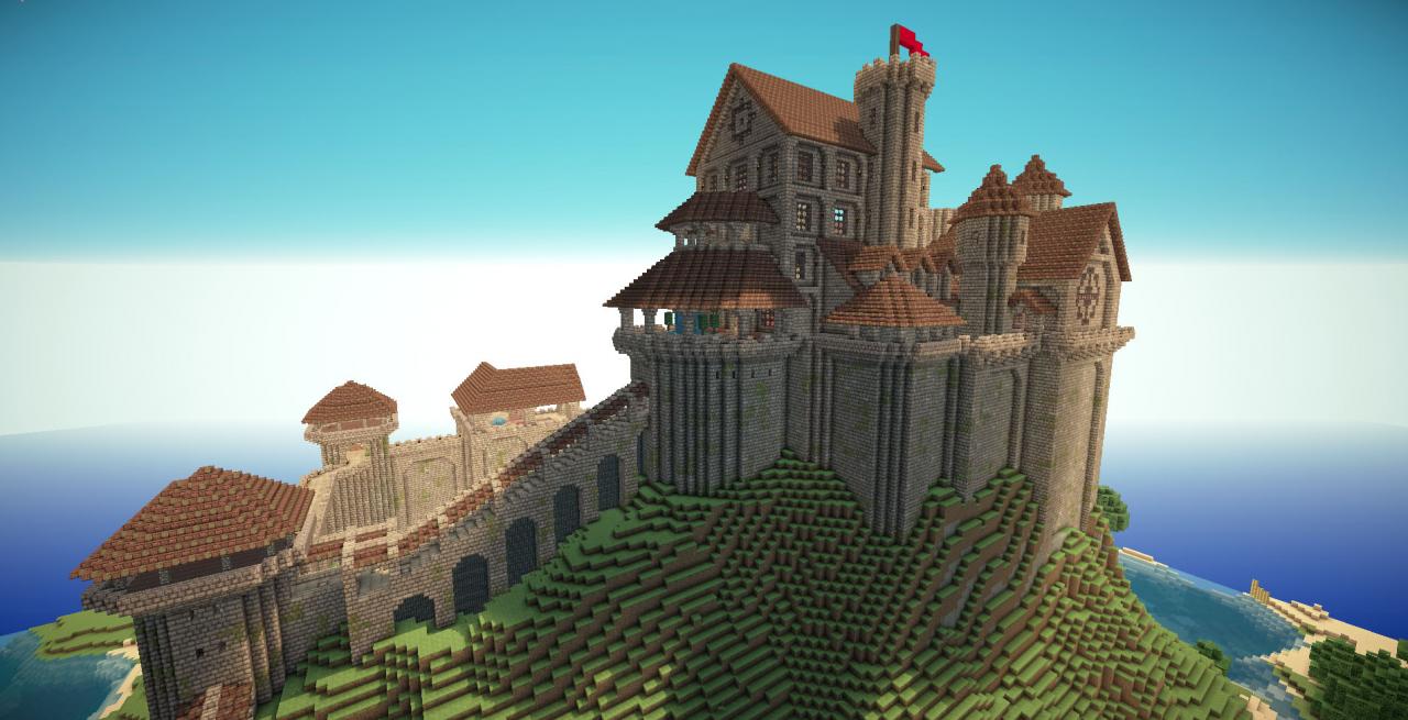 Most EPIC Castle on minecraft! Minecraft Map