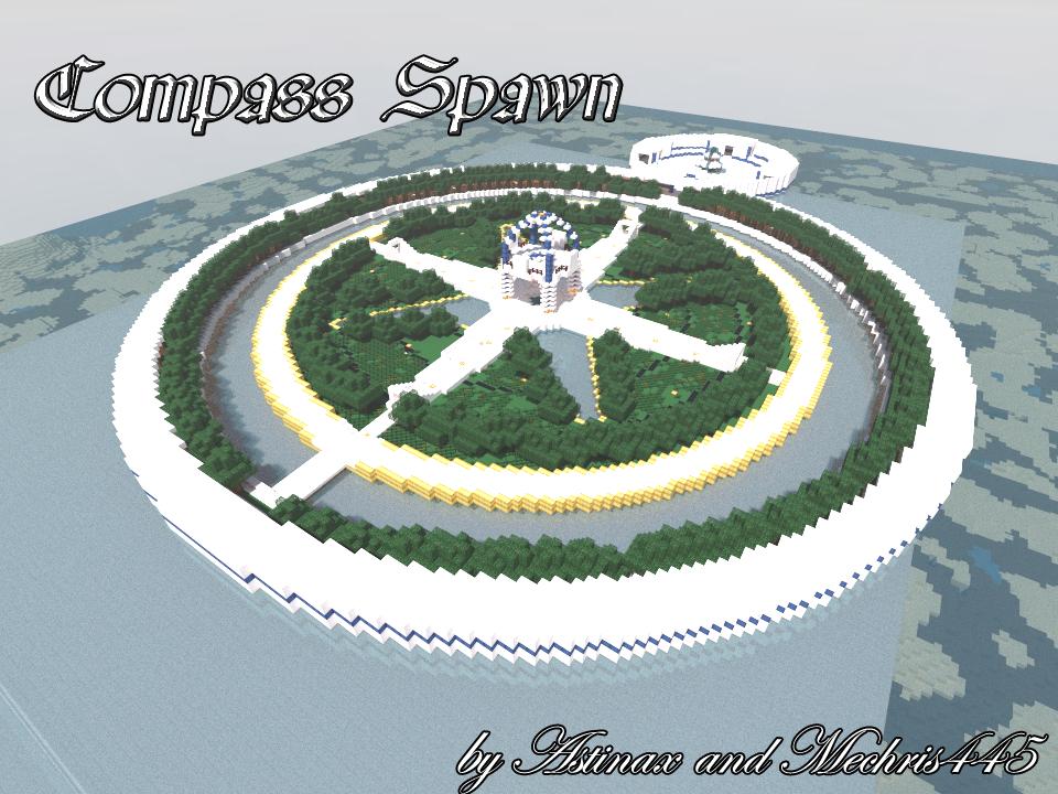 Whiplash Team - Compass Spawn Minecraft Map
