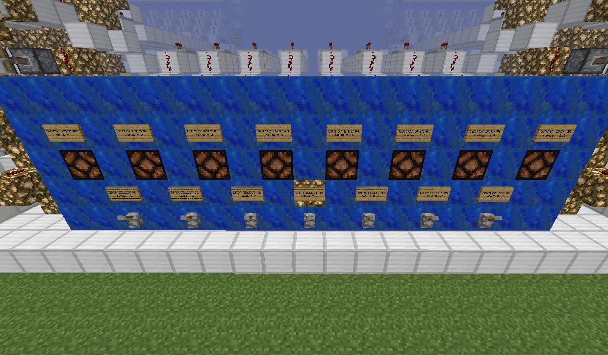 EEPROM128B - 1024 Bits [ 1 Kibibit!! ] Minecraft Map