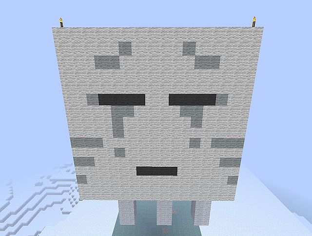 Minecraft Ghast Statue