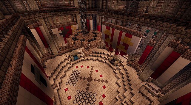 Grand Meeting Hall - Fractured Forge MC Minecraft Map