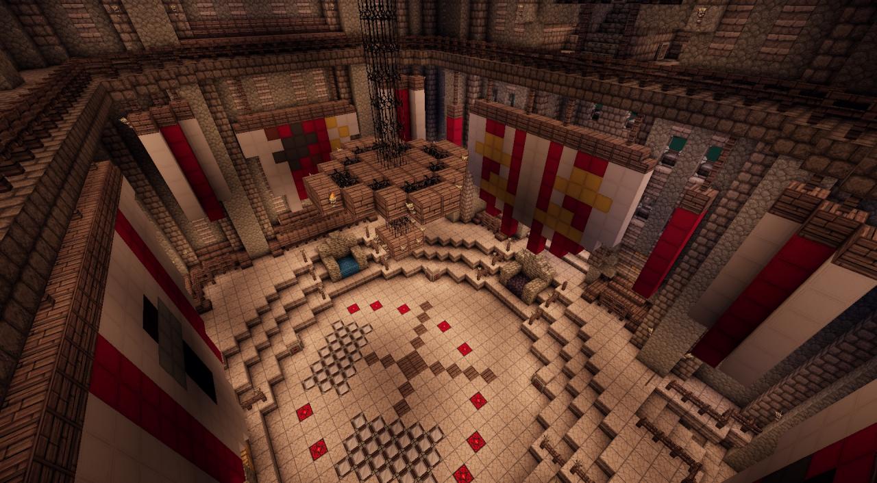 Grand Meeting Hall - Fractured Forge MC Minecraft Map