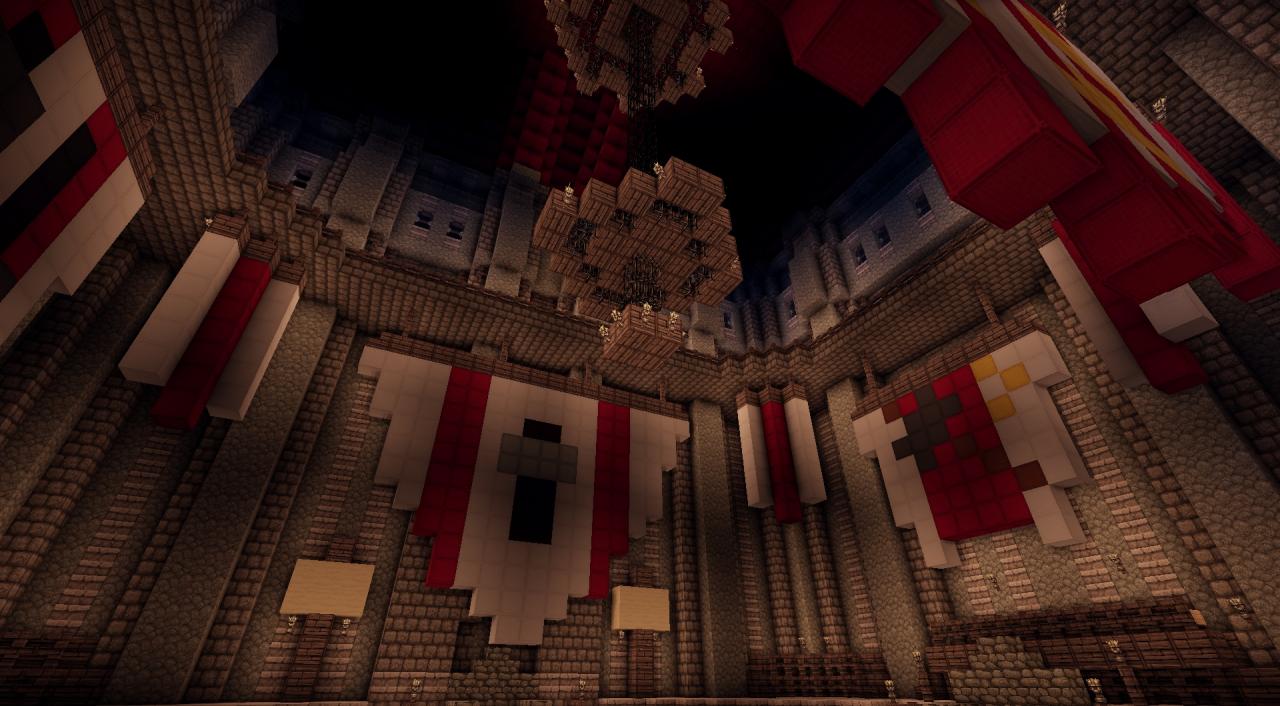 Grand Meeting Hall - Fractured Forge MC Minecraft Map
