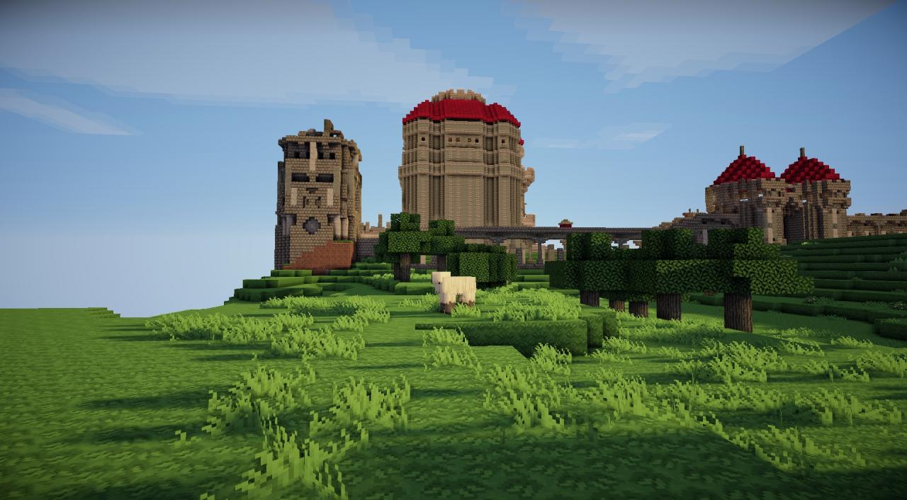 Grand Meeting Hall - Fractured Forge MC Minecraft Map