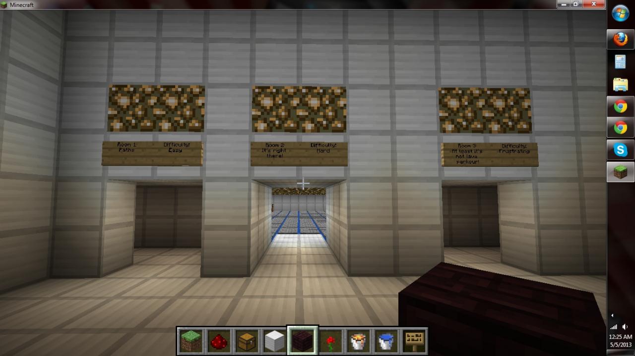 Rooms Minecraft Map