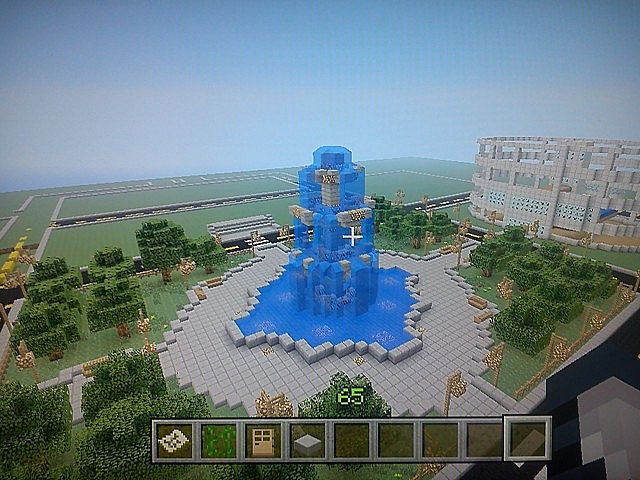 flat land city map Minecraft Map