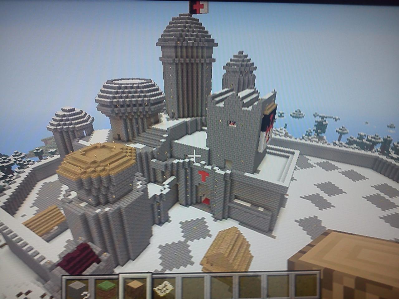 4 player castle war Minecraft Map