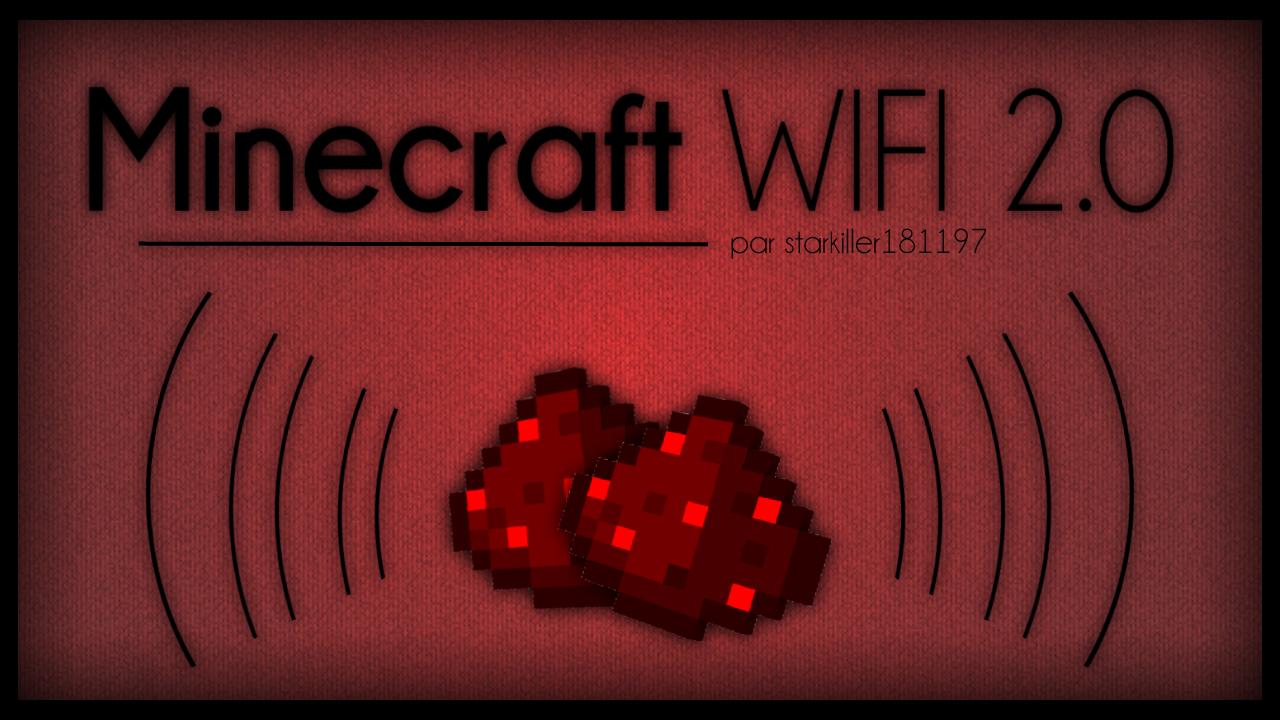 MineCraft WIFI 2.0 - frequency system | 1.5.1 Minecraft Map