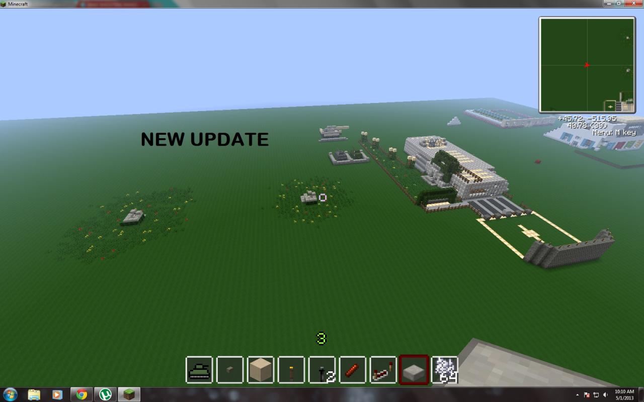 WW2 SHOOTING RANGE Minecraft Map