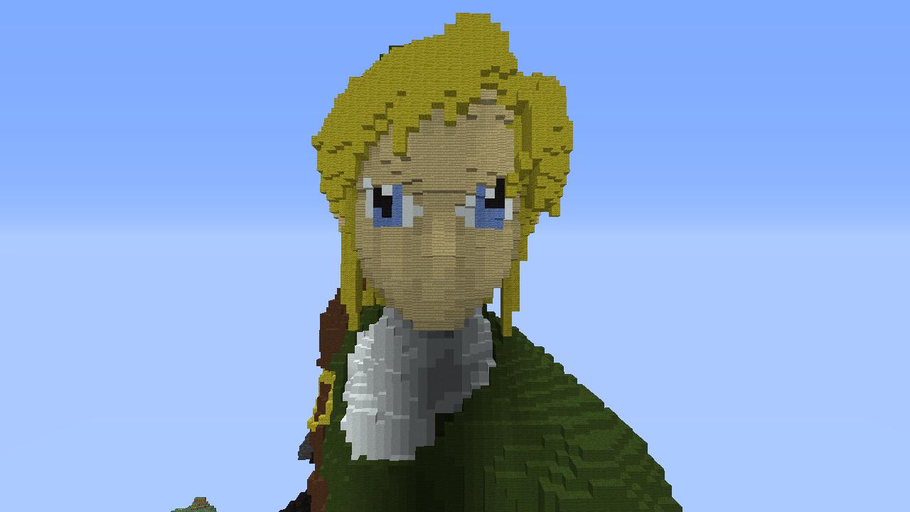 Link in Minecraft Minecraft Map