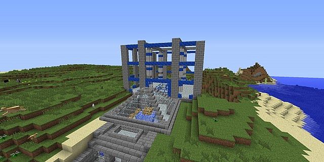 Technic Pack Nuclear Power Plant IN PROGRESS!!! Minecraft Map