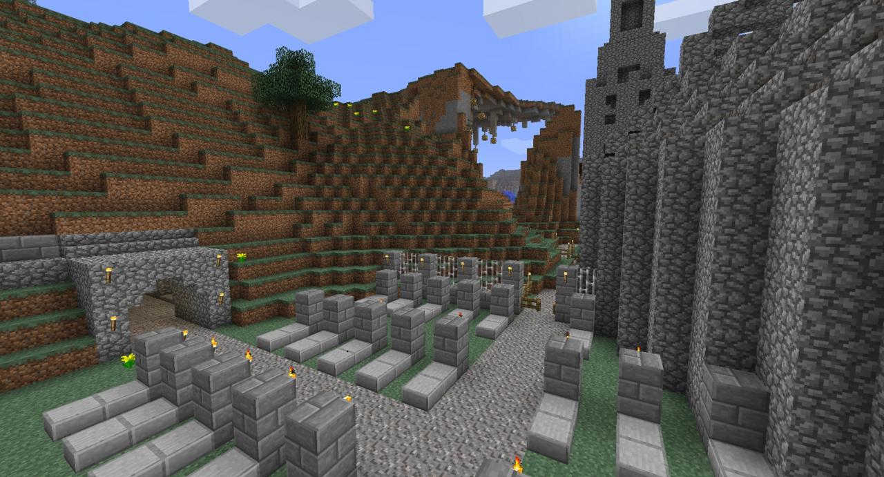 Let's Build a Medieval Castle Minecraft Map