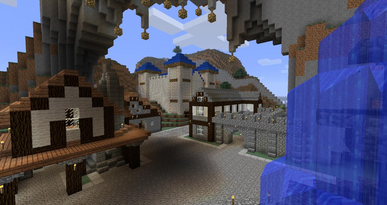 Let's Build a Medieval Castle Minecraft Map