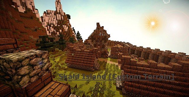 Skald Island [Custom Terrain] 1.5.1 Minecraft Map