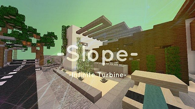 [Minimalist House] -Slope- Minecraft Map