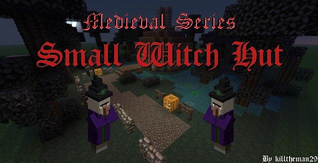 Medieval Series - Small Witch Hut Minecraft Project