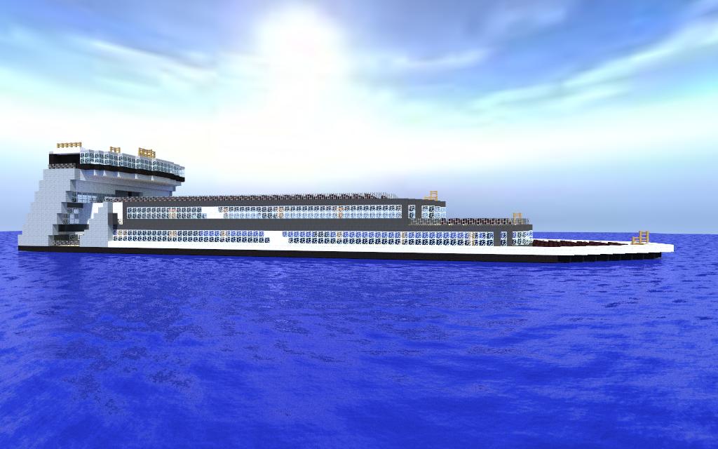 Super passenger ferry Minecraft Map