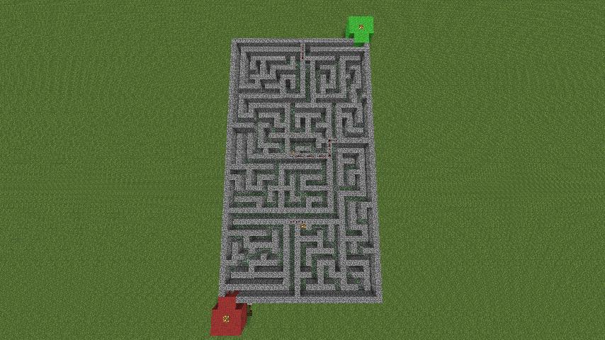 THE MAZE II Minecraft Map