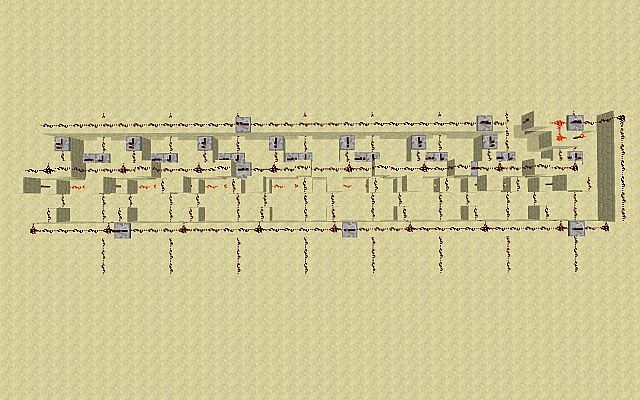 (First Ever?) Repeater RAM [8 Bit] Minecraft Map