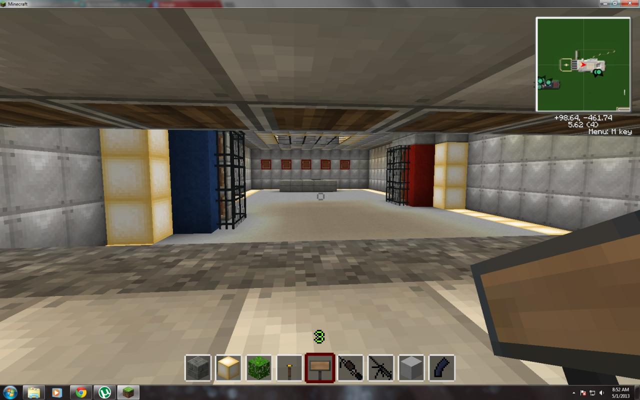 WW2 SHOOTING RANGE Minecraft Map