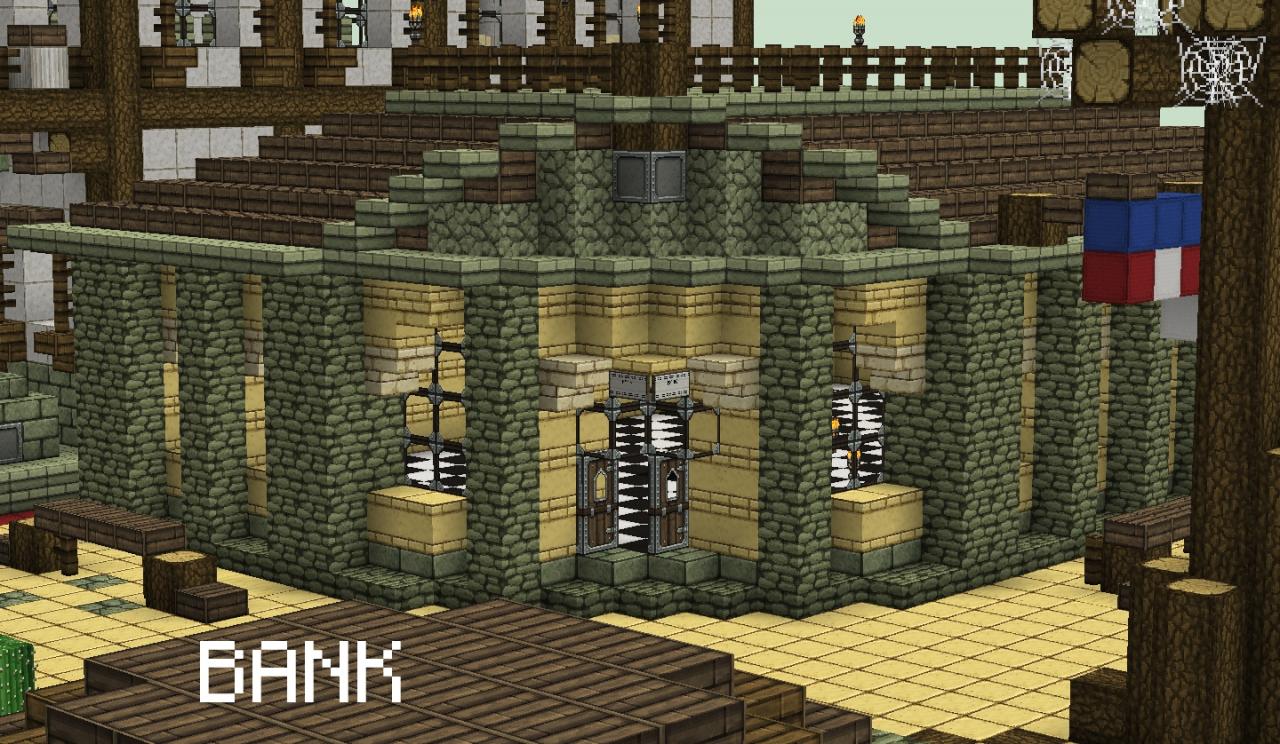 Western "Gold City" by djbomba99 Minecraft Map