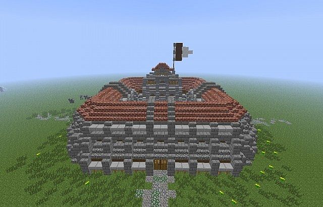 Medieval barracks Minecraft Project