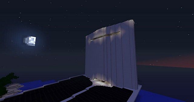 Solar City Tower 2016 Olympics Rio Brasil Waterfall Building Minecraft Map