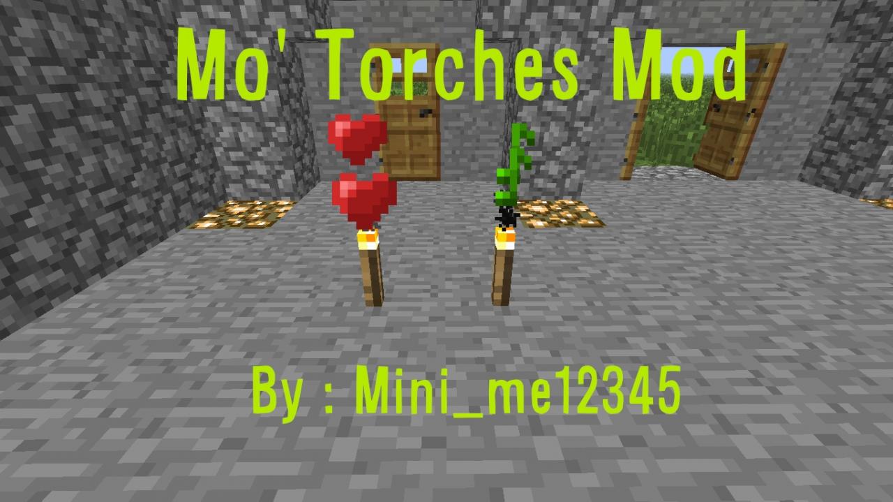 [WIP] [Forge] [1.5.2] Mo' Torches Mod UPDATE COMING SOON! Minecraft Mod