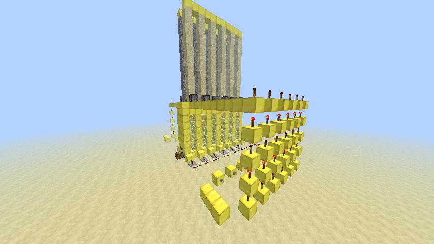 Two-sided Connect Four! Minecraft Map