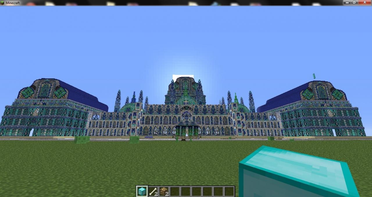 Icy mansion Minecraft Map