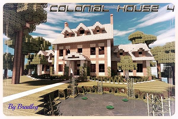 Colonial Home 4 Minecraft Map