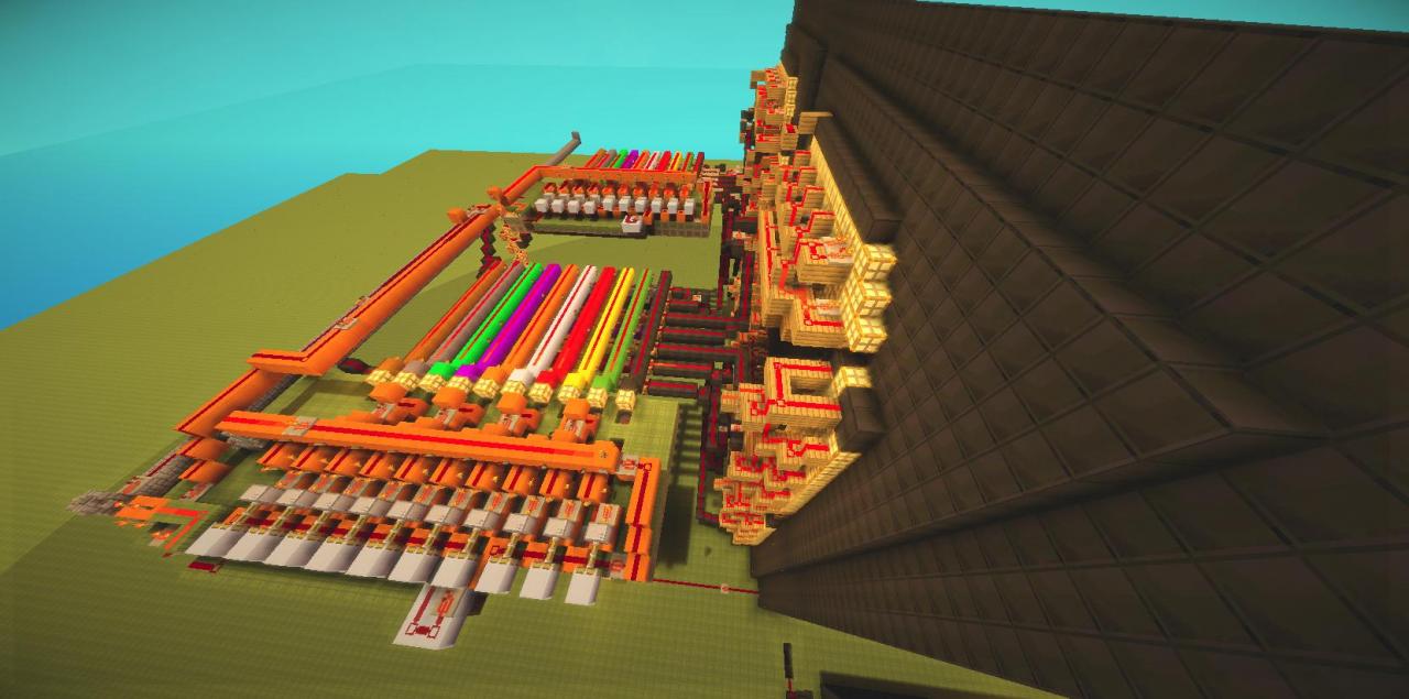 DISPLAY world - Number display types Minecraft Map